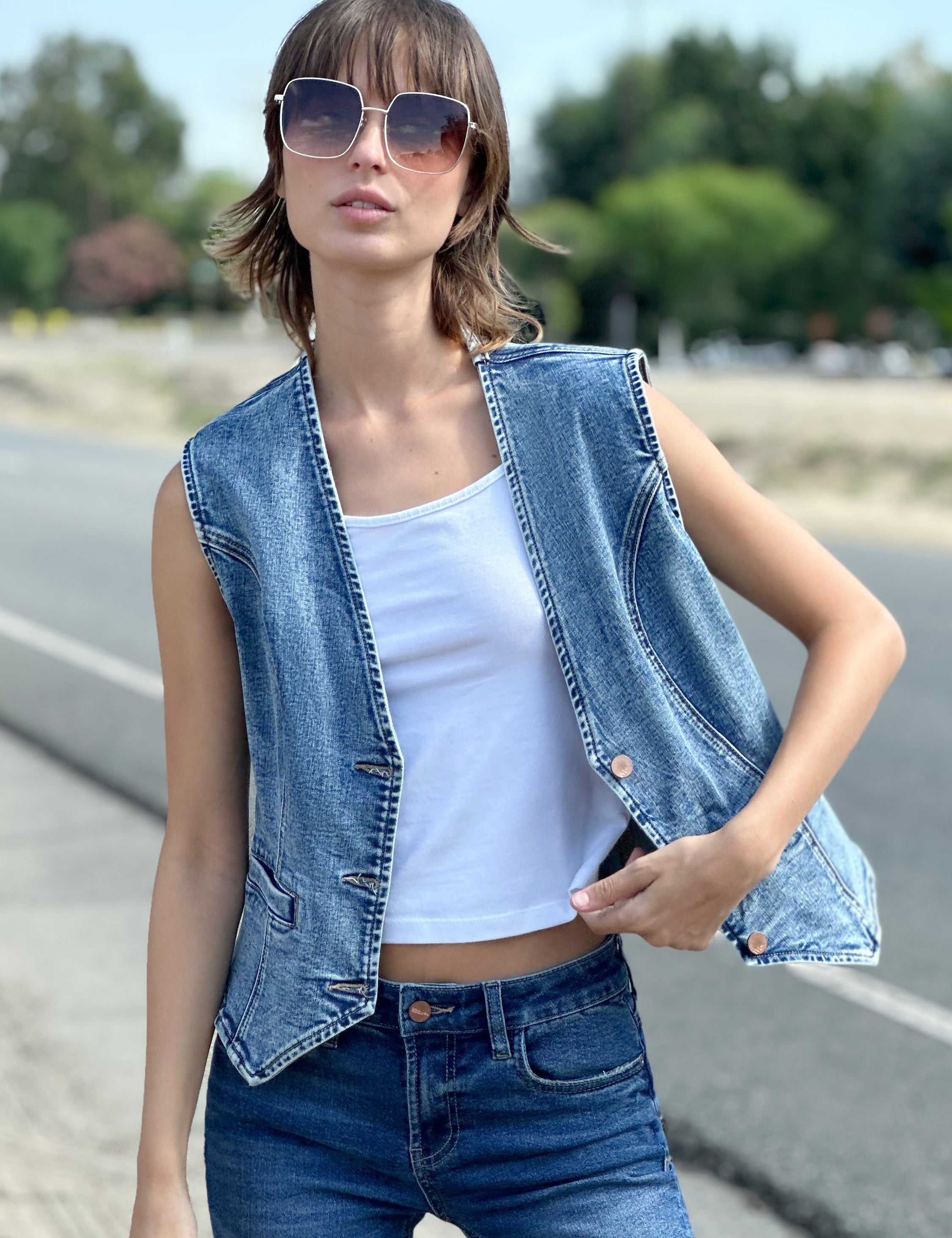 Denim Vests – Tagged "denim vests" – washlabshop